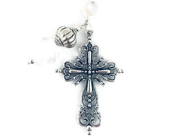 Cross Zipper Pull - Etsy