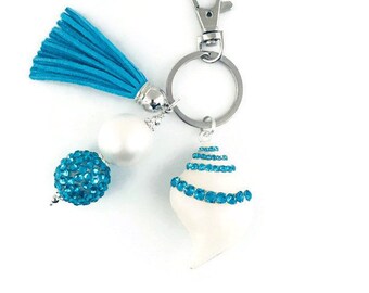 Seashell Key Ring - Etsy