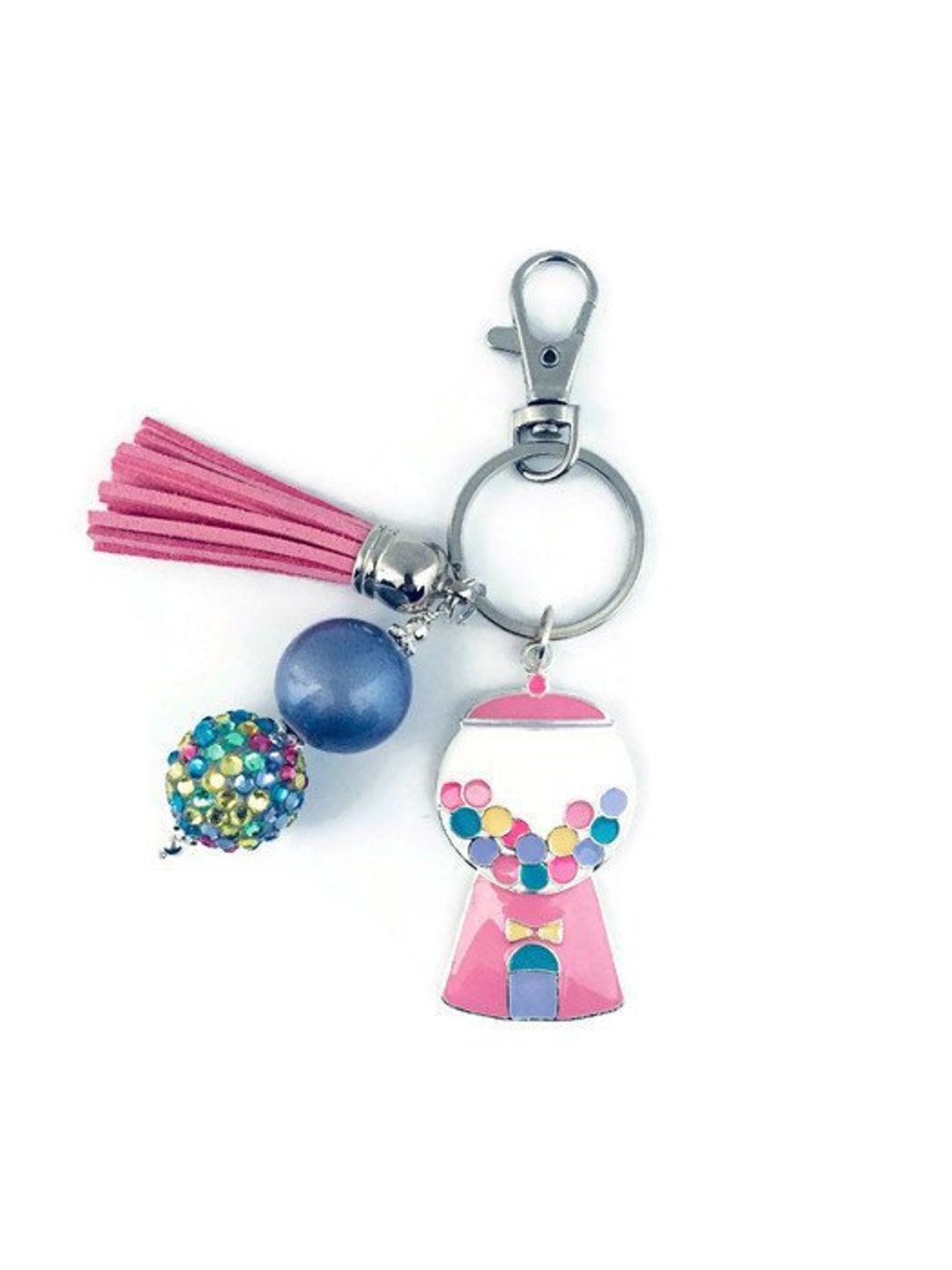 Gumball Machine Key Chain Candy Key Chain Gum Key Chain Candy Shop Key ...