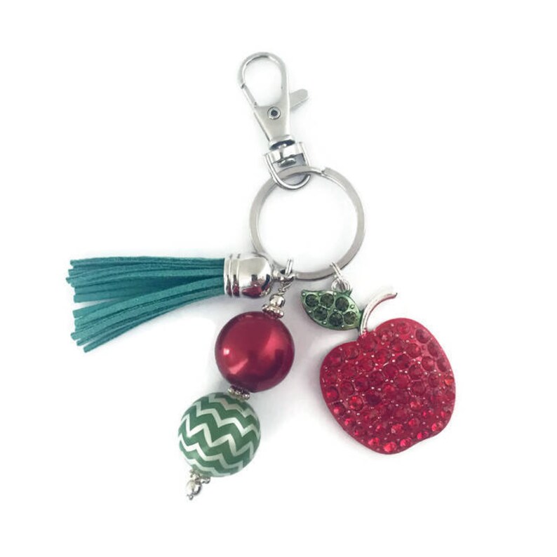 Apple Key Chain Teacher Appreciation Gift Teacher Gift - Etsy