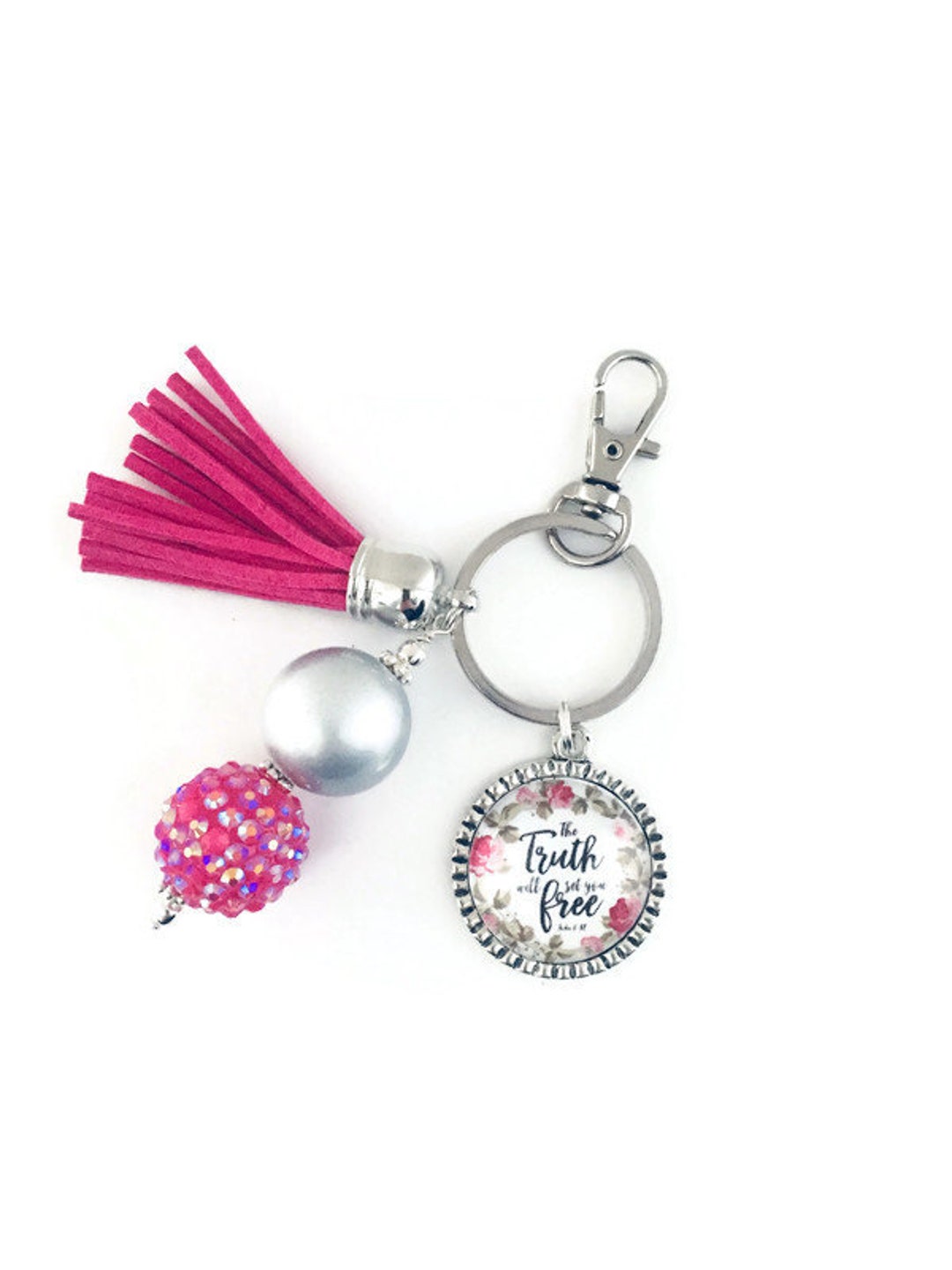 Bible Verse Key Chains Religious Key Chain Christian Key Chain Sunday ...