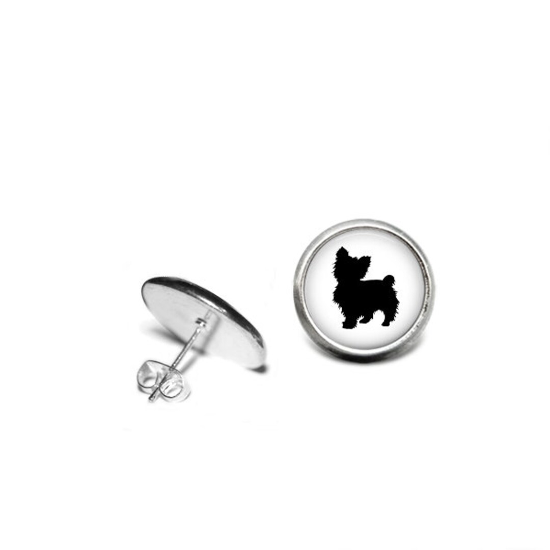 Yorkshire Terrier Earrings Yorkie Lovers Yorkie Jewelry Yorkie Gifts ...