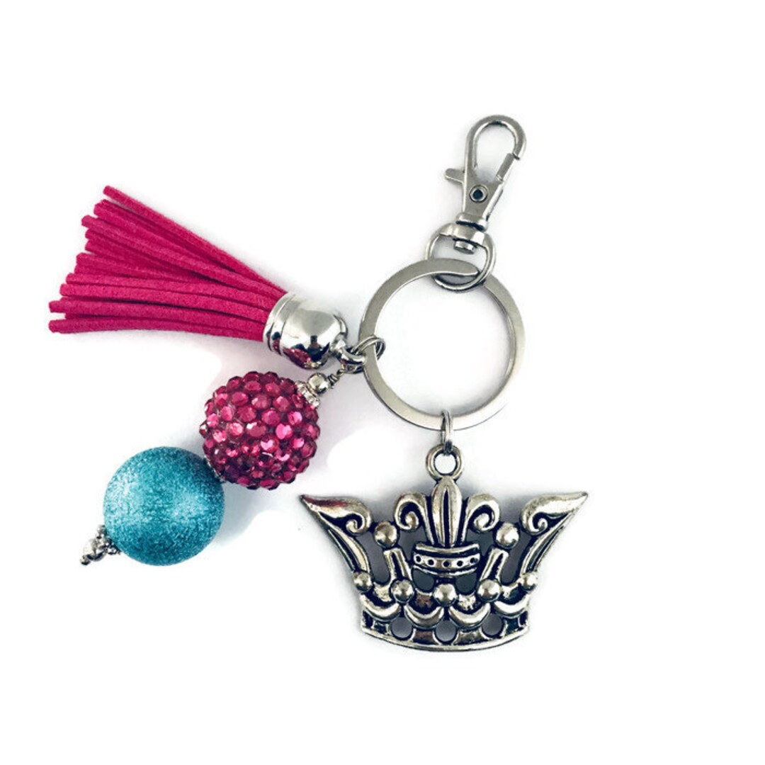 Crown Key Chain Princess Key Chain Zeta Tau Alpha Key - Etsy