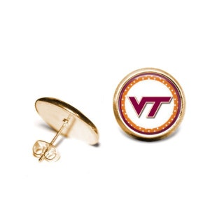 Virginia Tech Earrings Virginia Tech Jewelry Virginia Tech Gifts ...