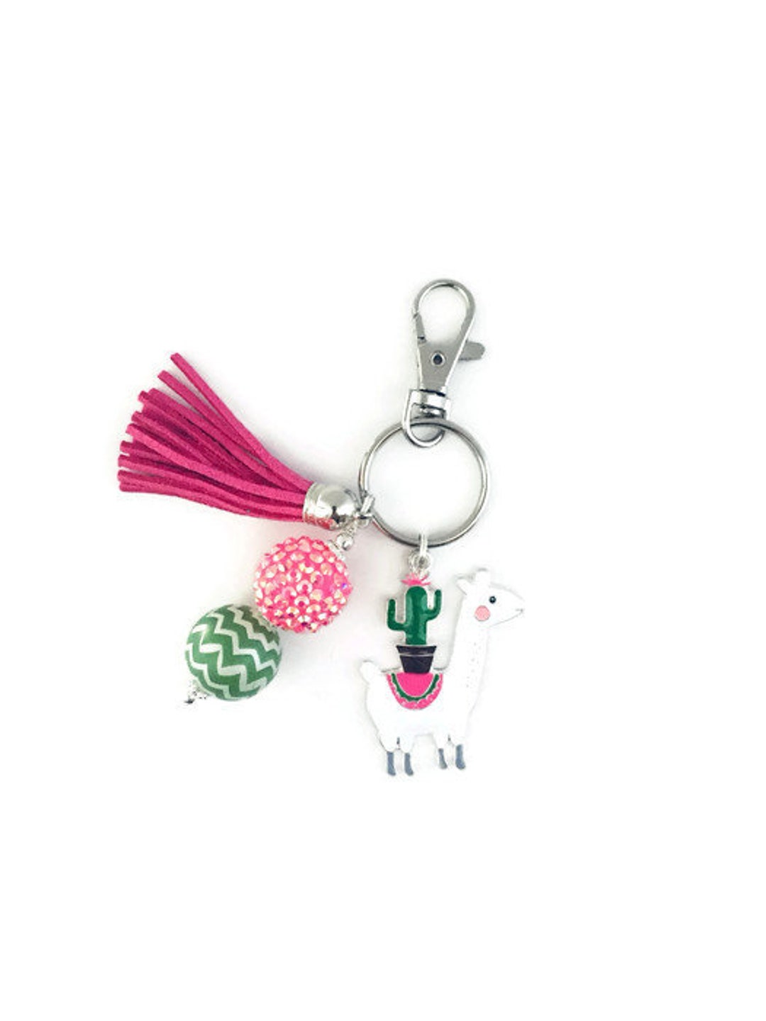 Llama Key Chain Drama Llama Alpaca Key Chain Llama - Etsy