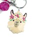 Llama Key Chain Drama Llama Alpaca Key Chain Llama - Etsy