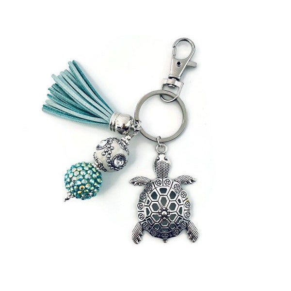 Turtle Key Chain - Etsy