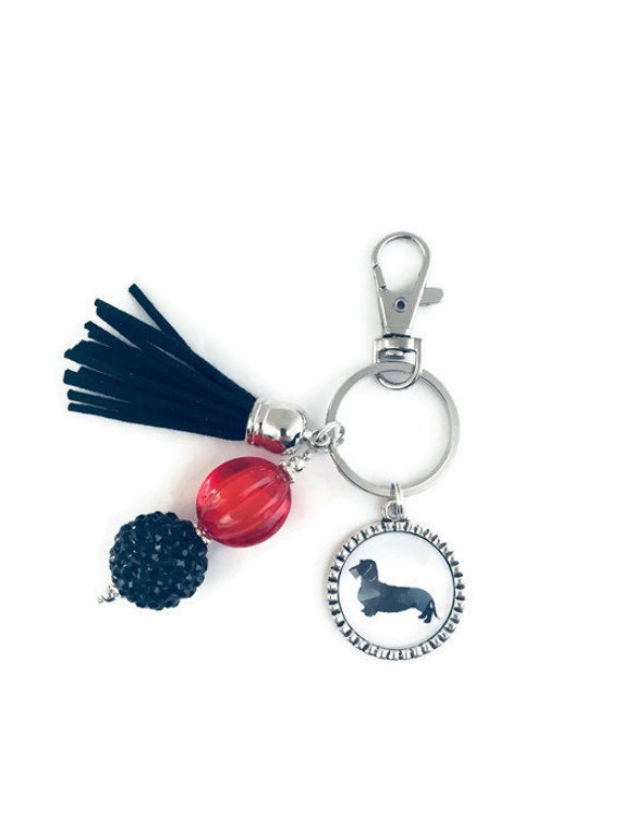 Wire Hair Dachshund Key Chain Wire Haired Doxie Key Chain - Etsy