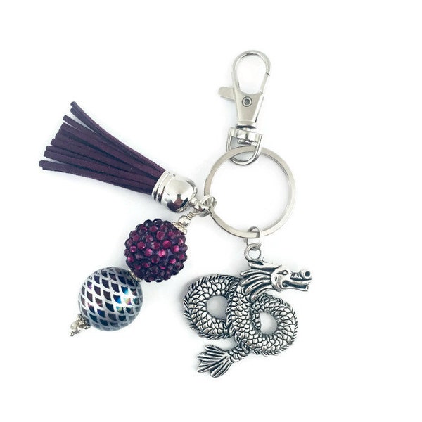 Dragon Key Chain - Etsy