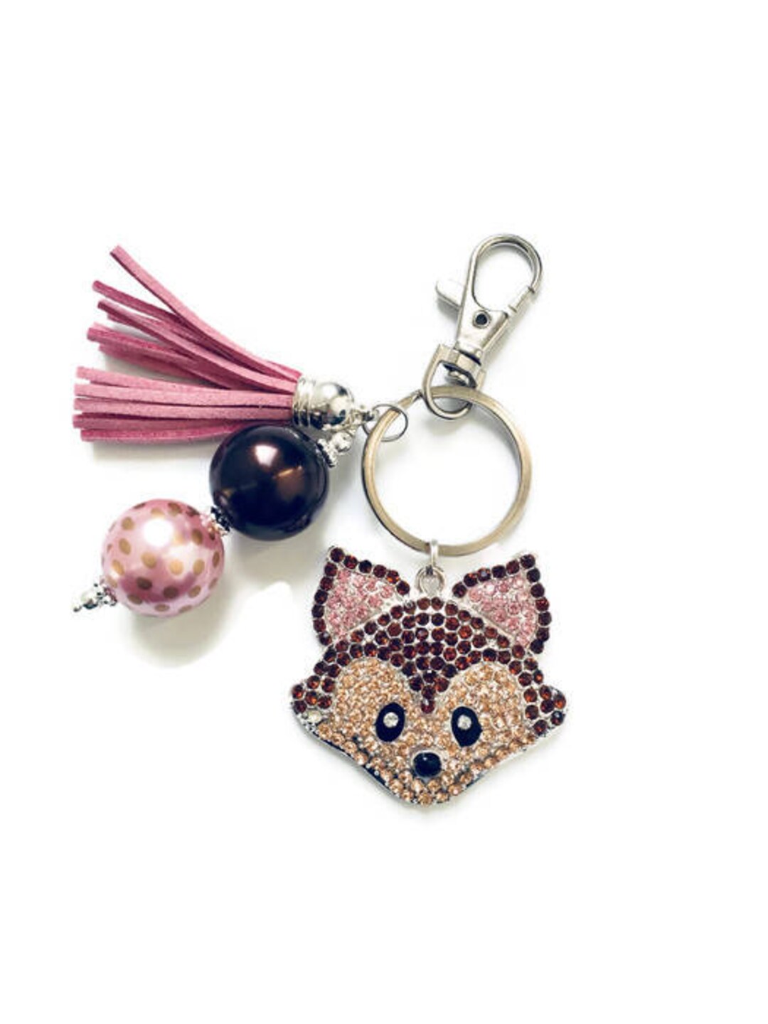 Fox Key Chain Fox Lover Key Chain Animal Lover Key Chain - Etsy
