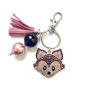 Fox Key Chain Fox Lover Key Chain Animal Lover Key Chain - Etsy