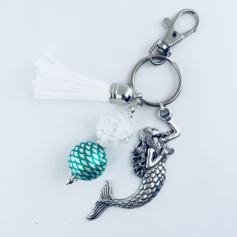 Mermaid Key Chain Mermaid Mermaid Gifts Beach Gifts | Etsy