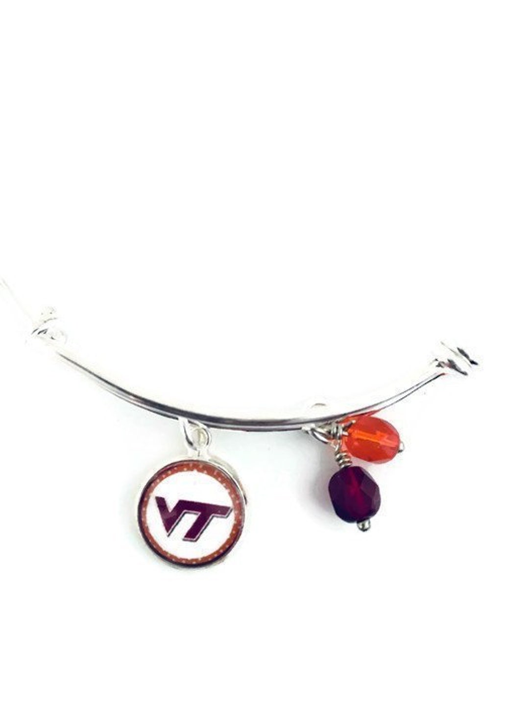 Virginia Tech Bracelet Virginia Tech Jewelry Virginia Tech - Etsy