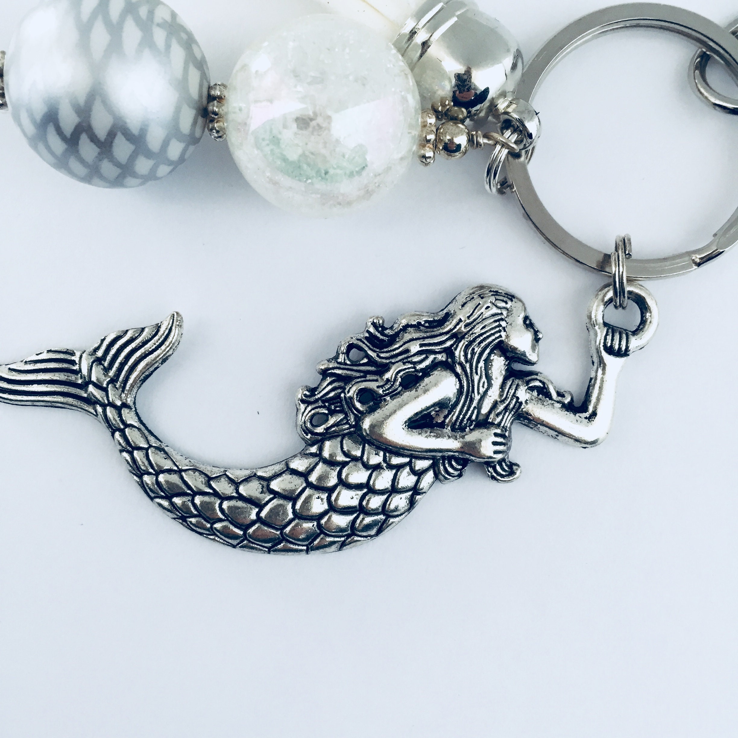 Mermaid Key Chain Mermaid Mermaid Gifts Beach Gifts | Etsy