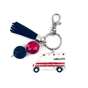 Ambulance Key Chain First Responder Key Chain EMT Key - Etsy