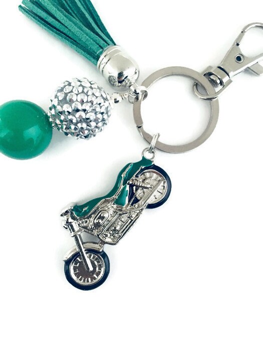Motorcycle Key Chain Motorcycle Rider Key Chain Motorcycle - Etsy Ireland