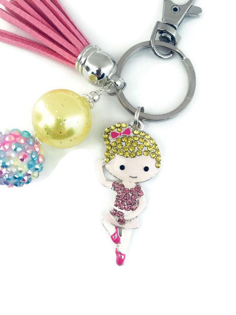 Ballerina Key Chain Ballet Shoes Key Chain Ballet Dancer Key - Etsy