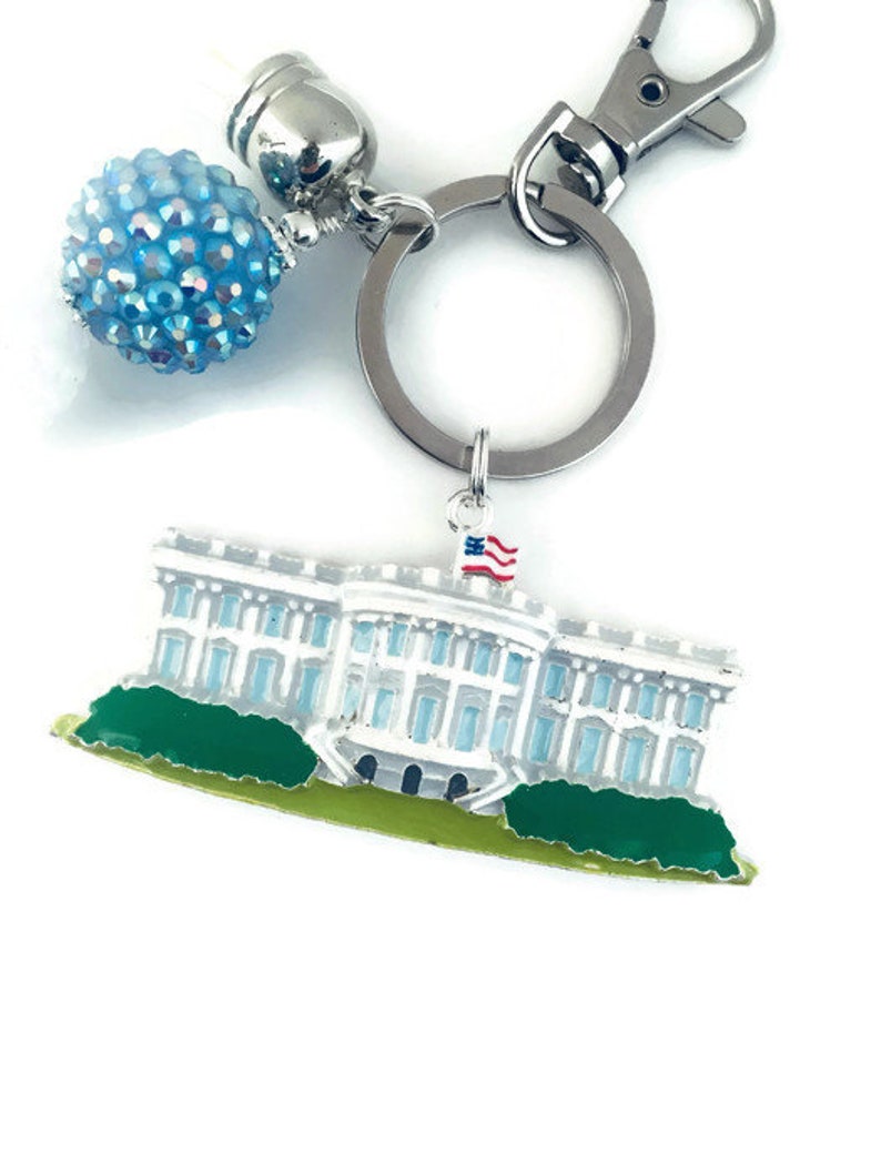 White House Key Chain Washington DC Key Chain Inauguration - Etsy