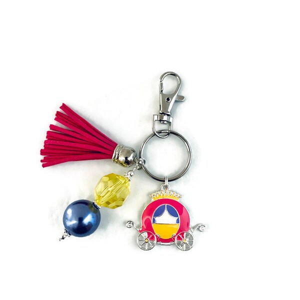 Cinderella Key Chain - Etsy