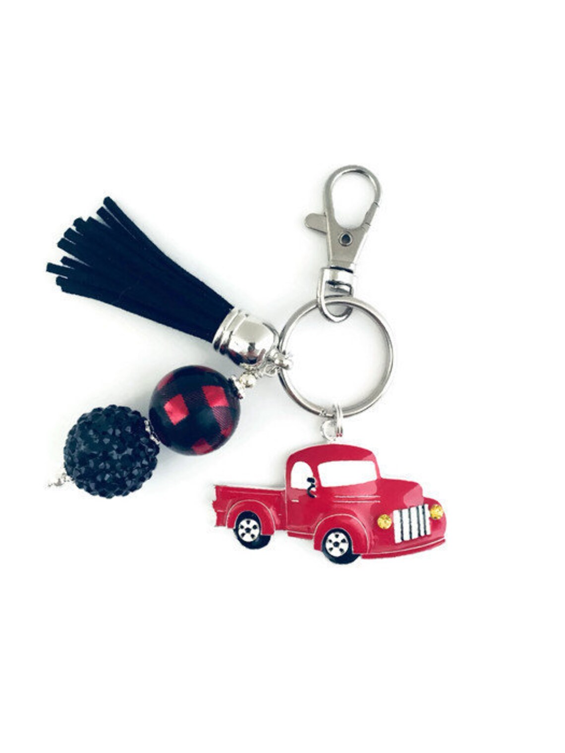 Red Truck Key Chain Vintage Truck Key Chain Retro Truck Key - Etsy