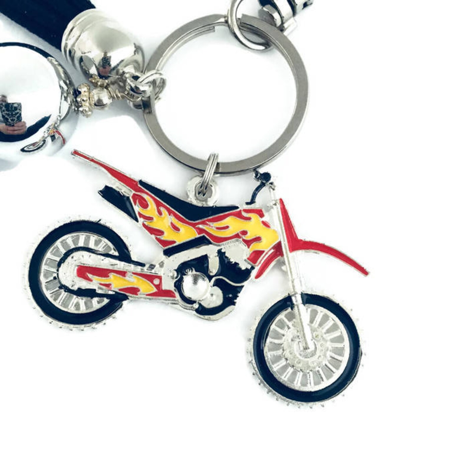 Dirt Bike Key Chain Motorcycle Key Chain Dirt Bike Lover - Etsy
