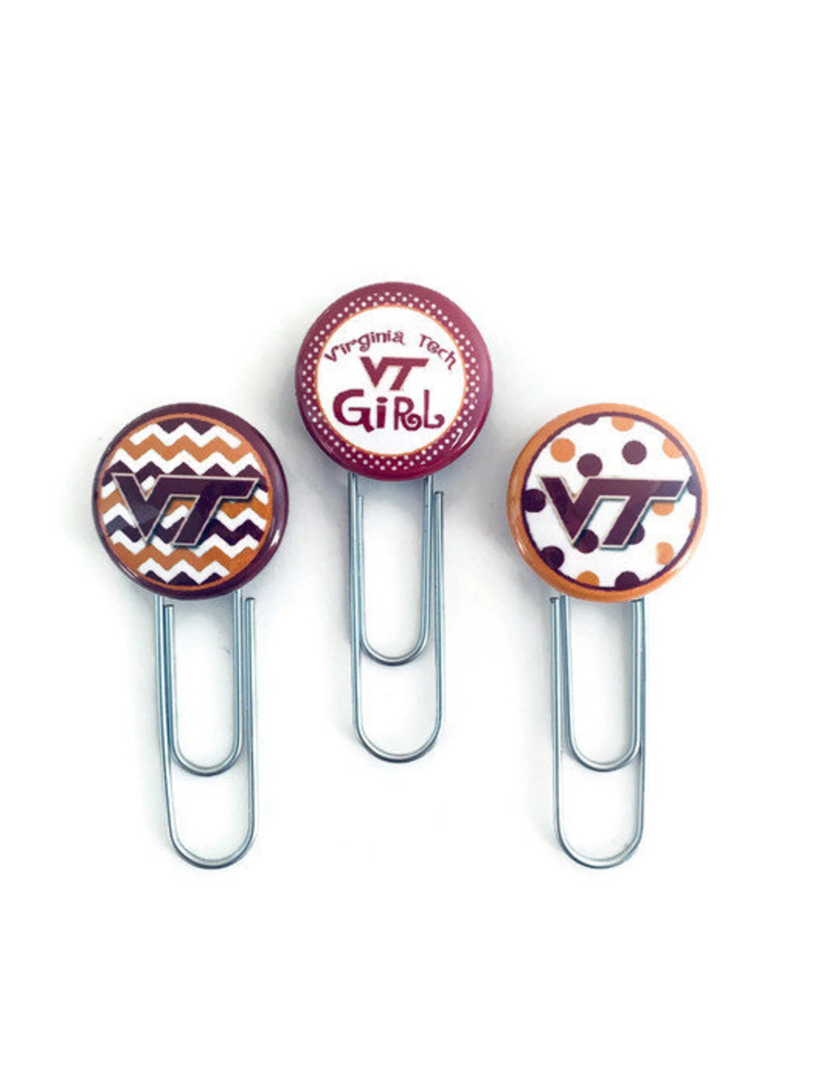 Virginia Tech Planner Clips Virginia Tech Bookmark Scripture - Etsy