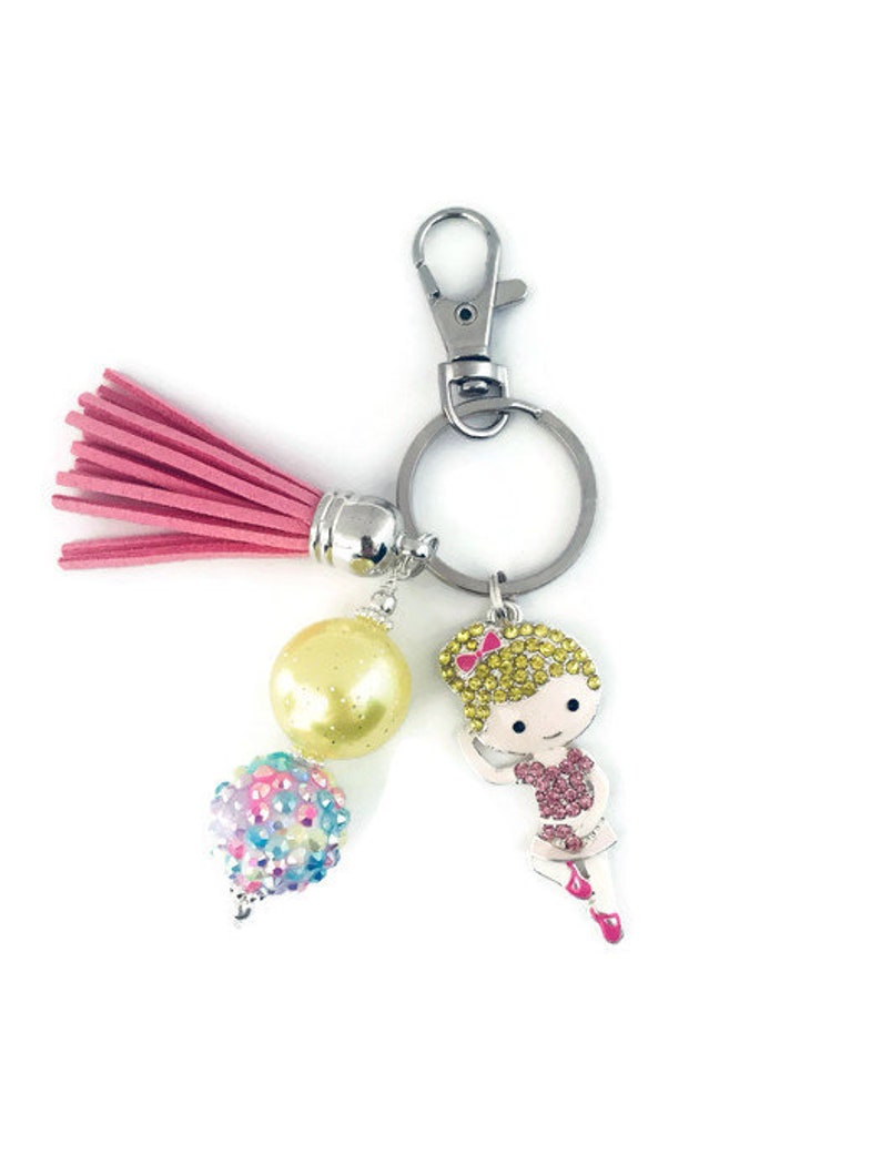 Ballerina Key Chain Ballet Shoes Key Chain Ballet Dancer Key - Etsy