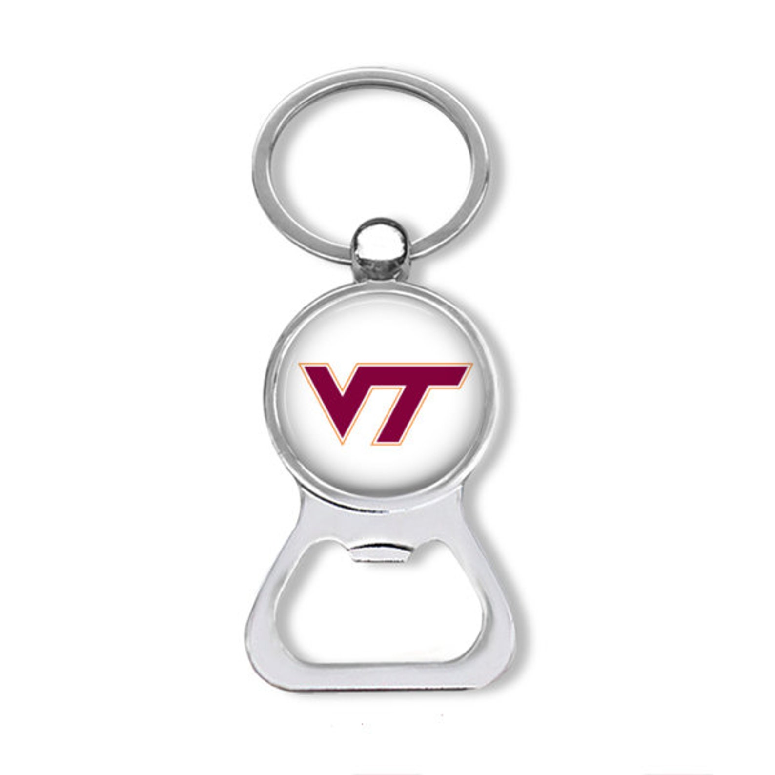 Virginia Tech Bottle Opener Key Chain VT Key Bottle Opener - Etsy