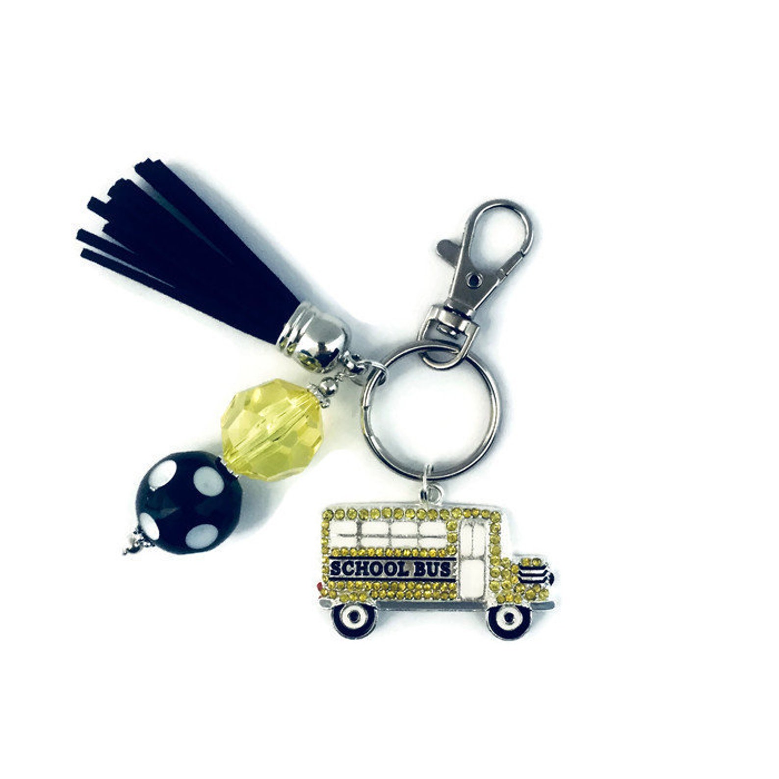 School Bus Key Chain School Bus Driver Key Chain School Bus - Etsy