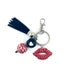 Lips Key Chain Kiss Key Chain Red Make up Artist Key Chain - Etsy