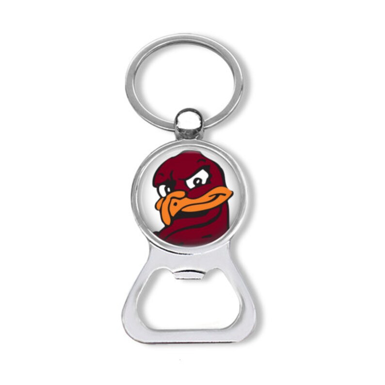 Virginia Tech Bottle Opener Key Chain VT Key Bottle Opener - Etsy