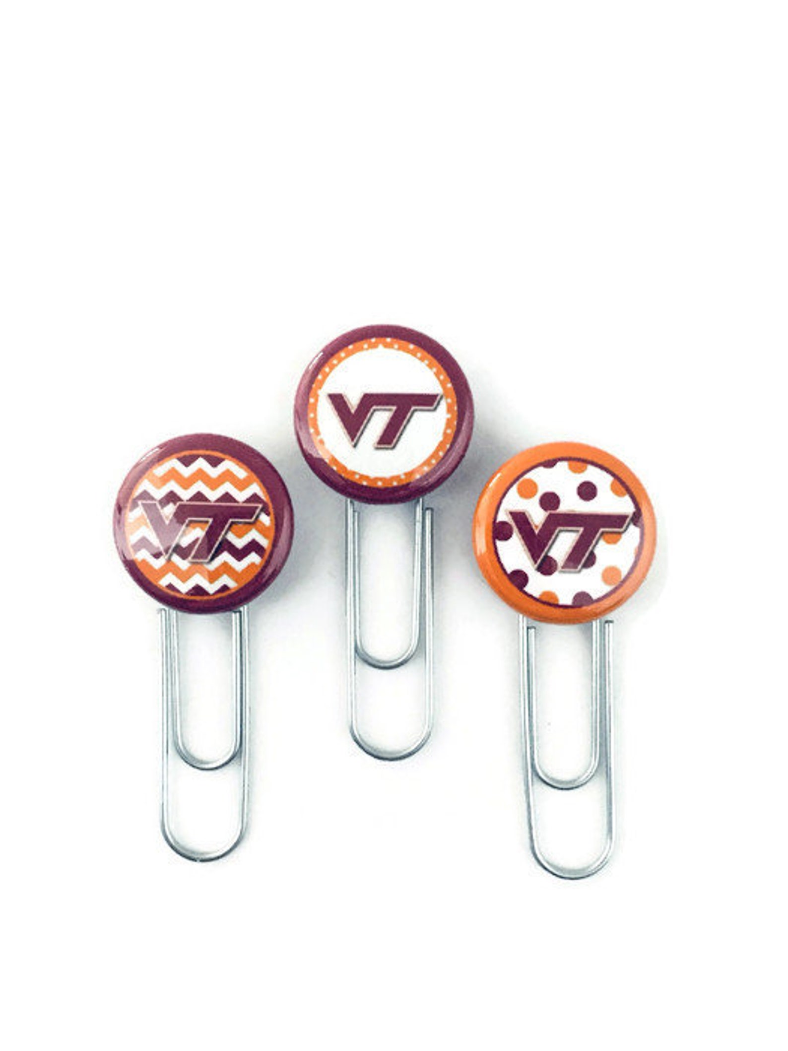 Virginia Tech Planner Clips Virginia Tech Bookmark Scripture - Etsy