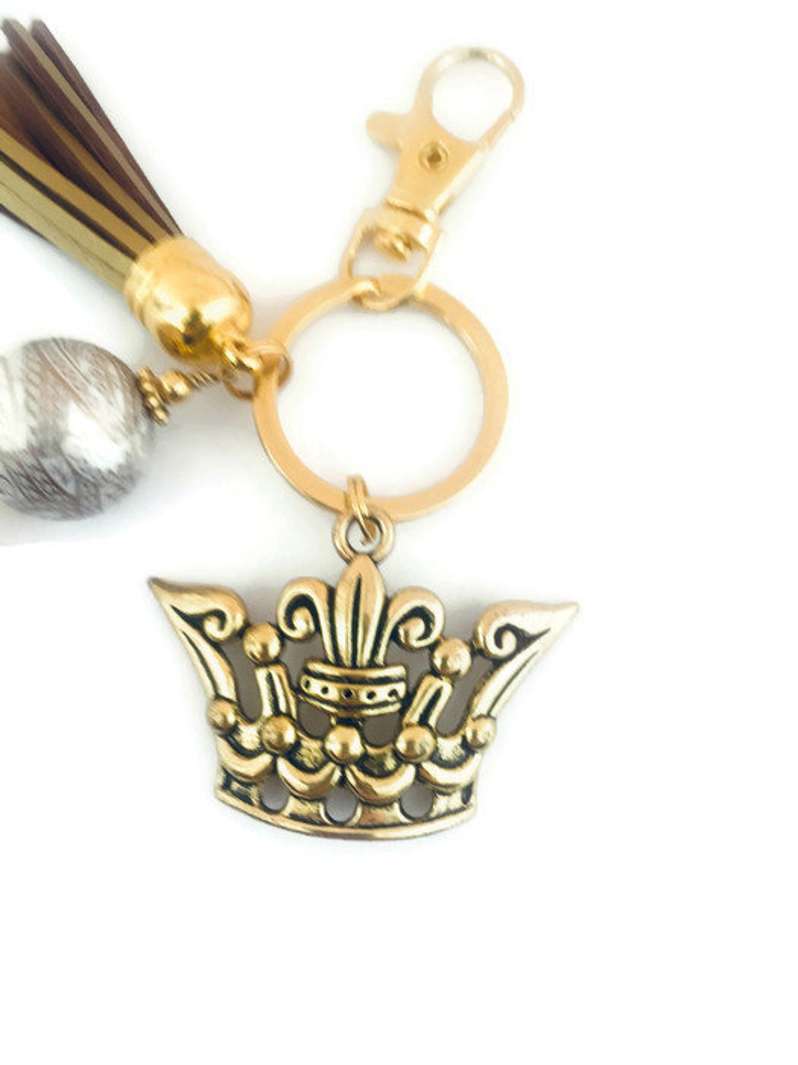 Crown Key Chain Princess Key Chain Zeta Tau Alpha Key Chain - Etsy