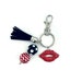 Lips Key Chain Kiss Key Chain Red Make up Artist Key Chain - Etsy