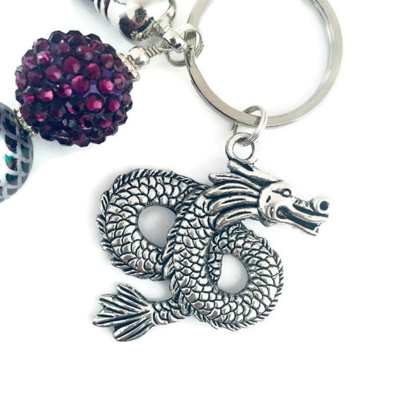 Dragon Key Chain Fantasy Key Chain Fantasy Gift | Etsy