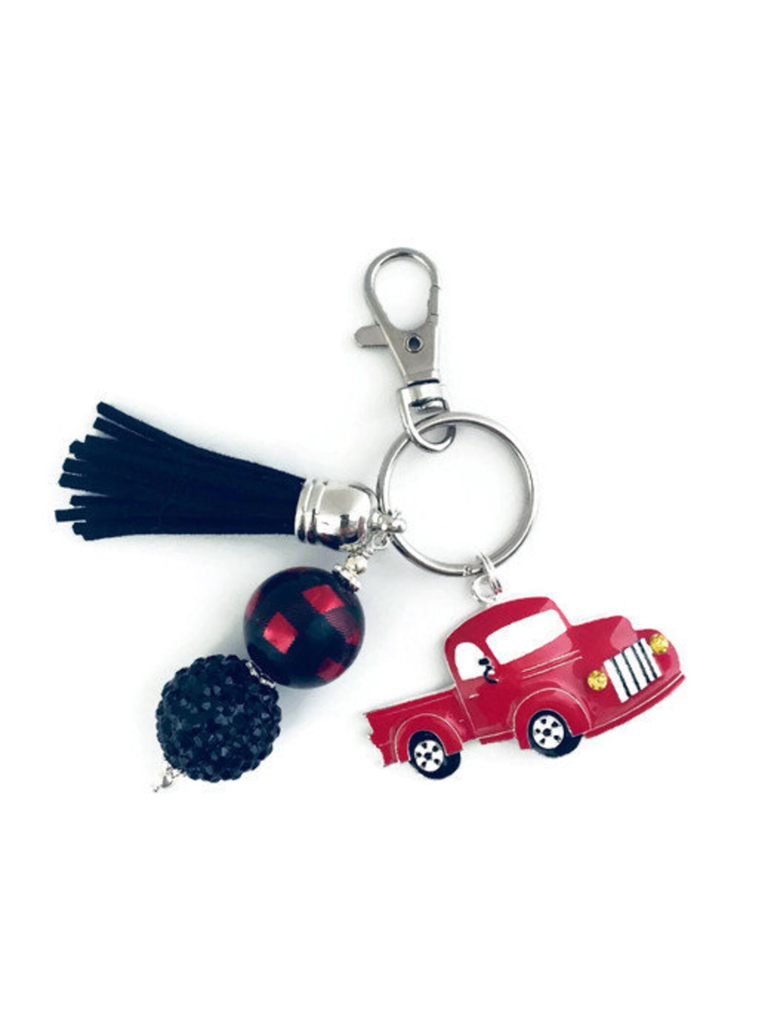 Red Truck Key Chain Vintage Truck Key Chain Retro Truck Key - Etsy