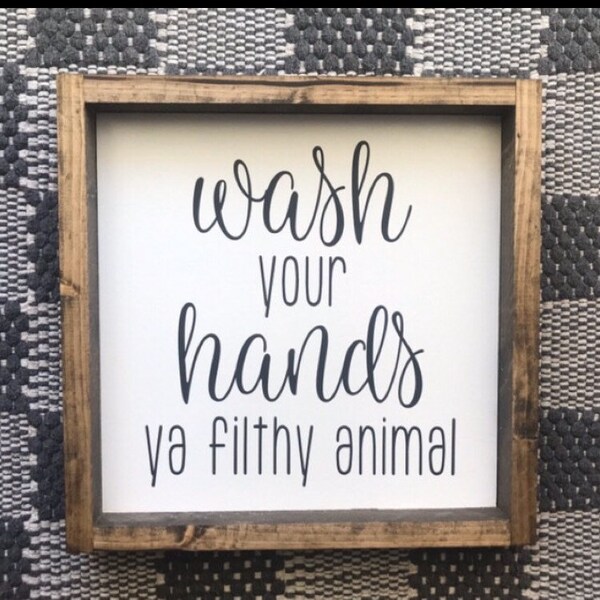 Ya Filthy Animal - Etsy