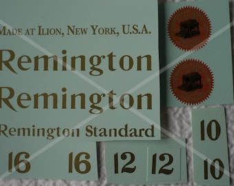 Remington Stencil - Etsy