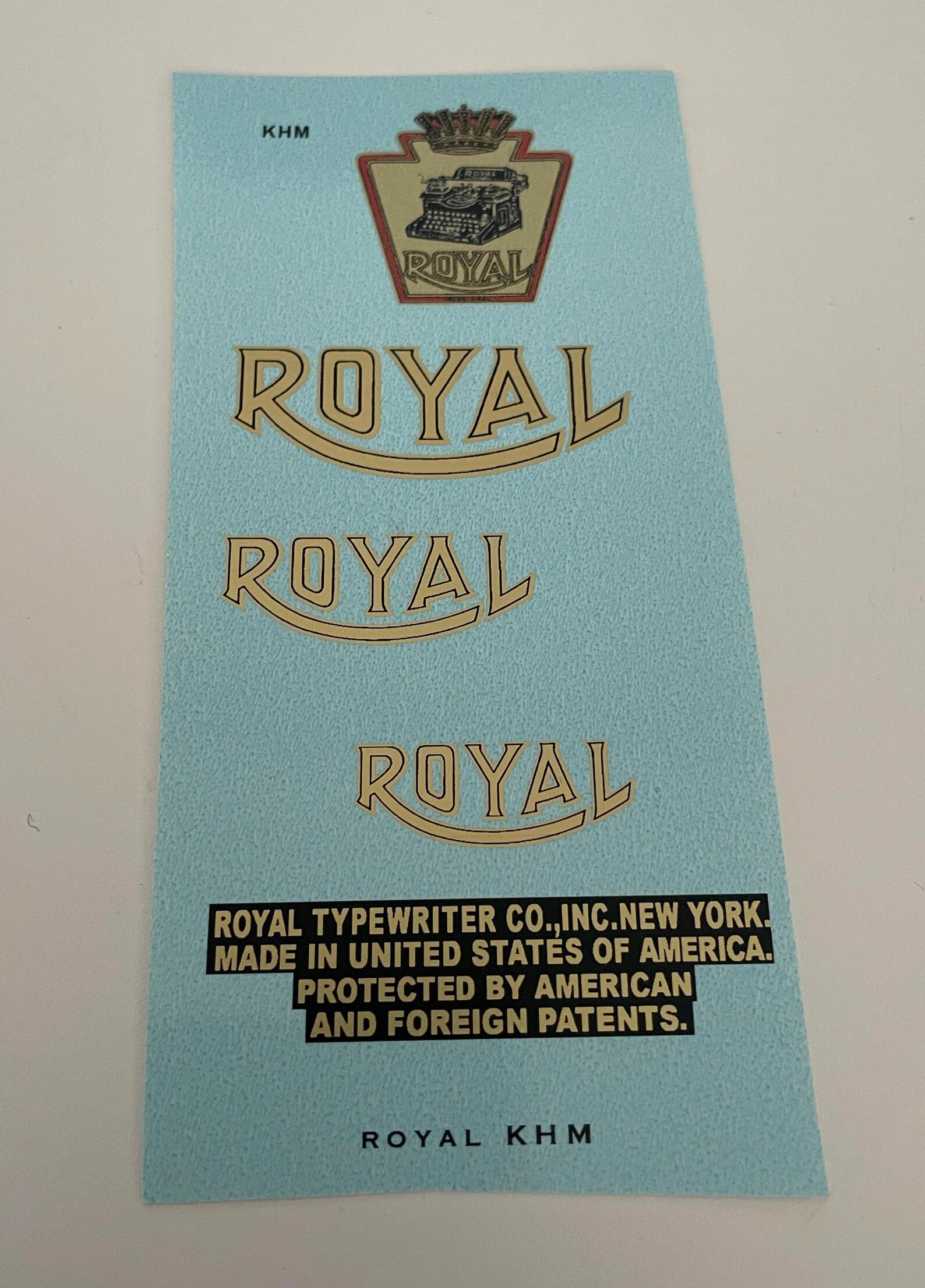Decals for Royal Portable Typewriters - Different Models - Etsy