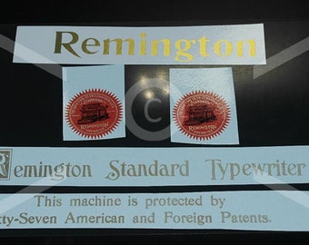 Remington Decal - Etsy