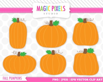 Pumpkin clipart | Etsy