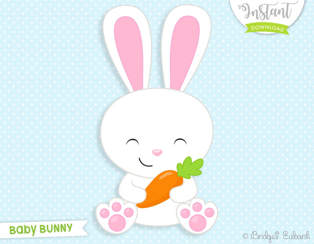 Bunny Clipart, Easter Clipart, Easter Bunny Clipart, Easter, Bunny ...
