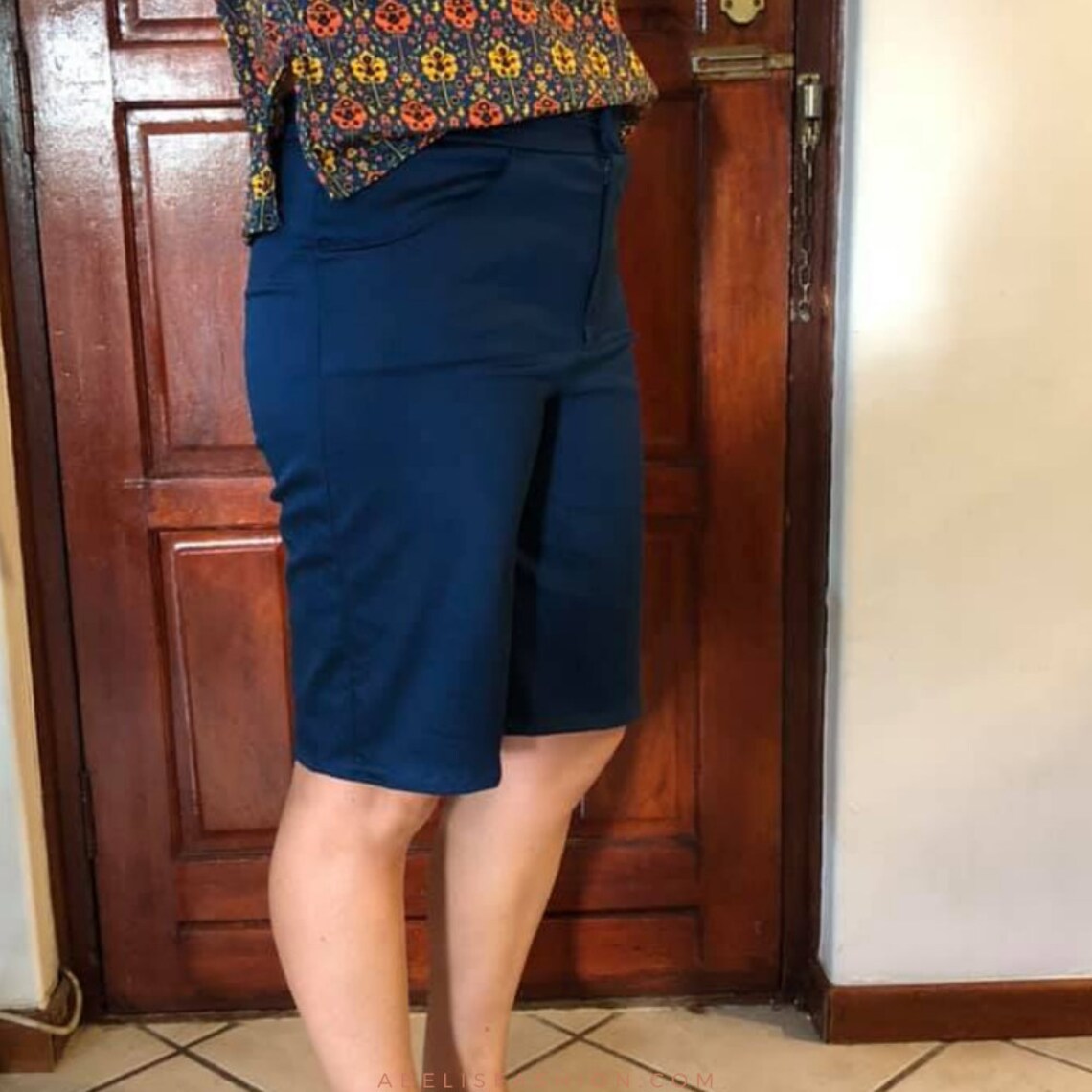 Bermuda Pants Pattern, Women Bermuda Shorts Pattern - Etsy