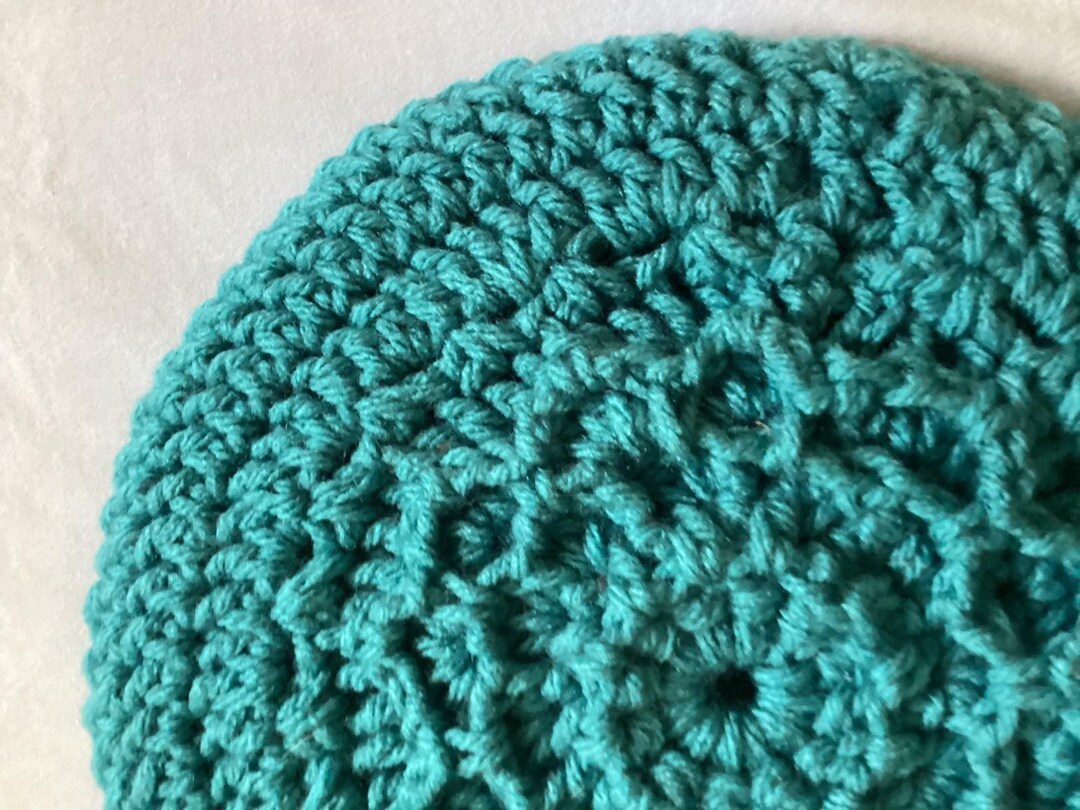 Turquoise Ocean Color Trivet Crochet Handmade Double Layer - Etsy
