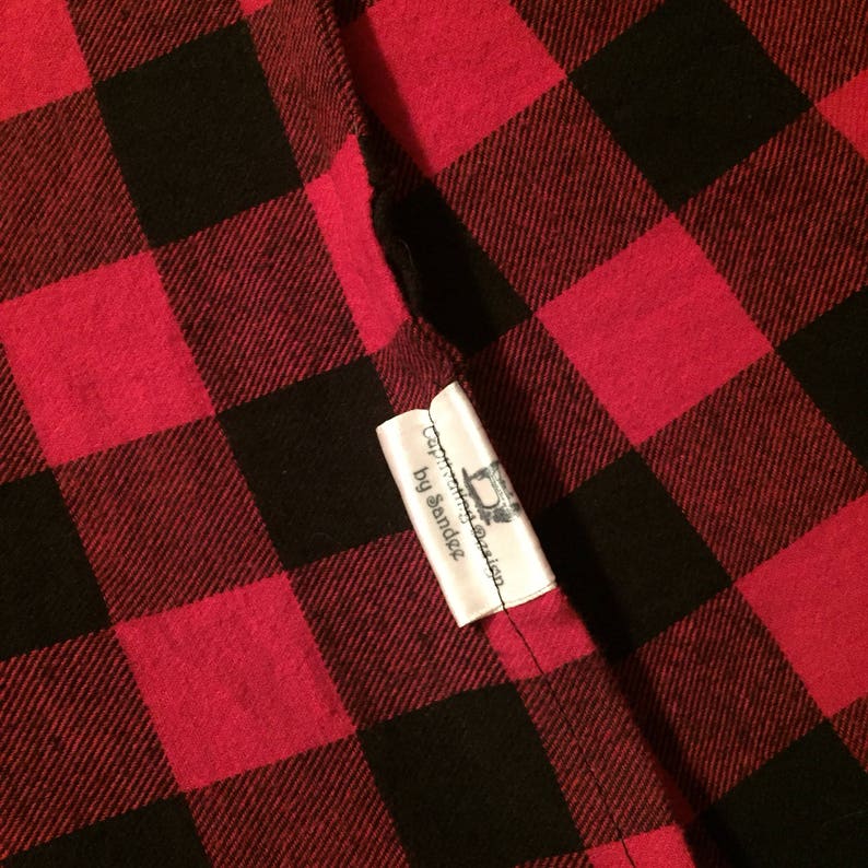 Buffalo Plaid King or Queen Blanket Red and Black Buffalo - Etsy