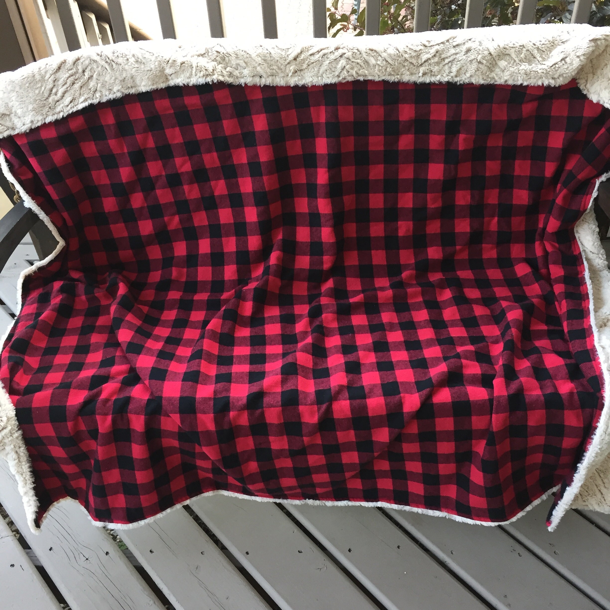 Buffalo Plaid Throw Blanket - Luxury Bedding - Designer Blanket - Etsy ...