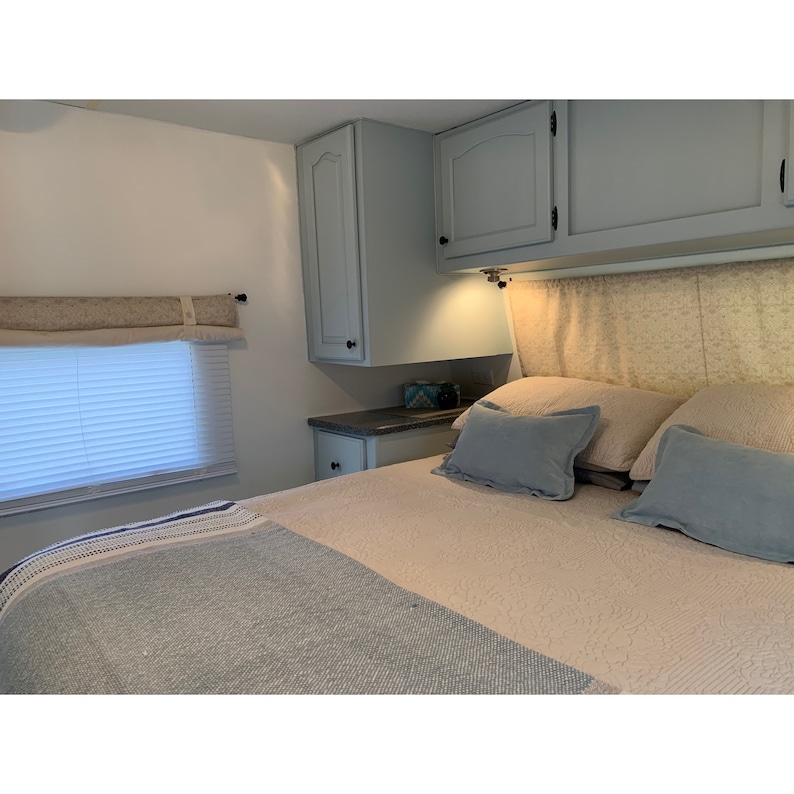 Rv/camper/travel Trailer Roll up Curtains, Blinds, Window Coverings ...