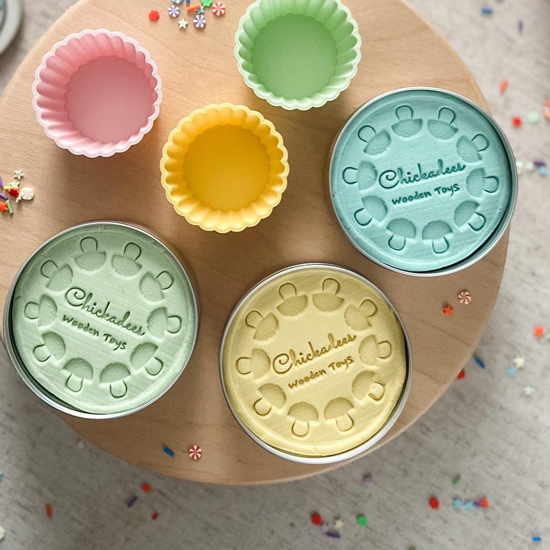 Fun Flavors Ice Cream Play Dough Trio - Etsy