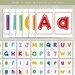 Rainbow Alphabet Flashcards Digital Download - Etsy