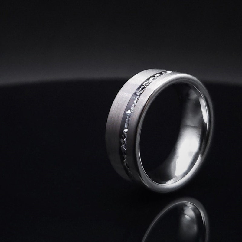 Meteorite ring - Etsy.de